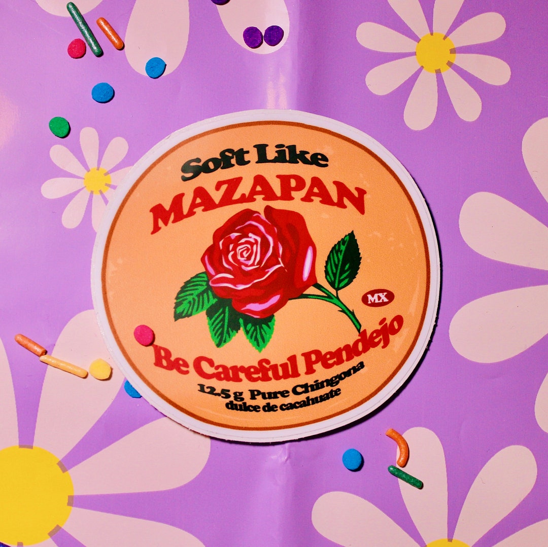 Mazapan Sticker | Soft Like Mazapan, Spanish, Waterproof Vinyl (3"x2.84 ...