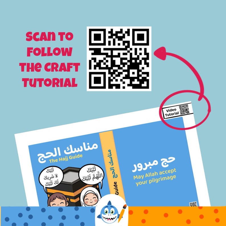 DIY Hajj Guide Book Craft for Kids | Fun & Educational! - Etsy