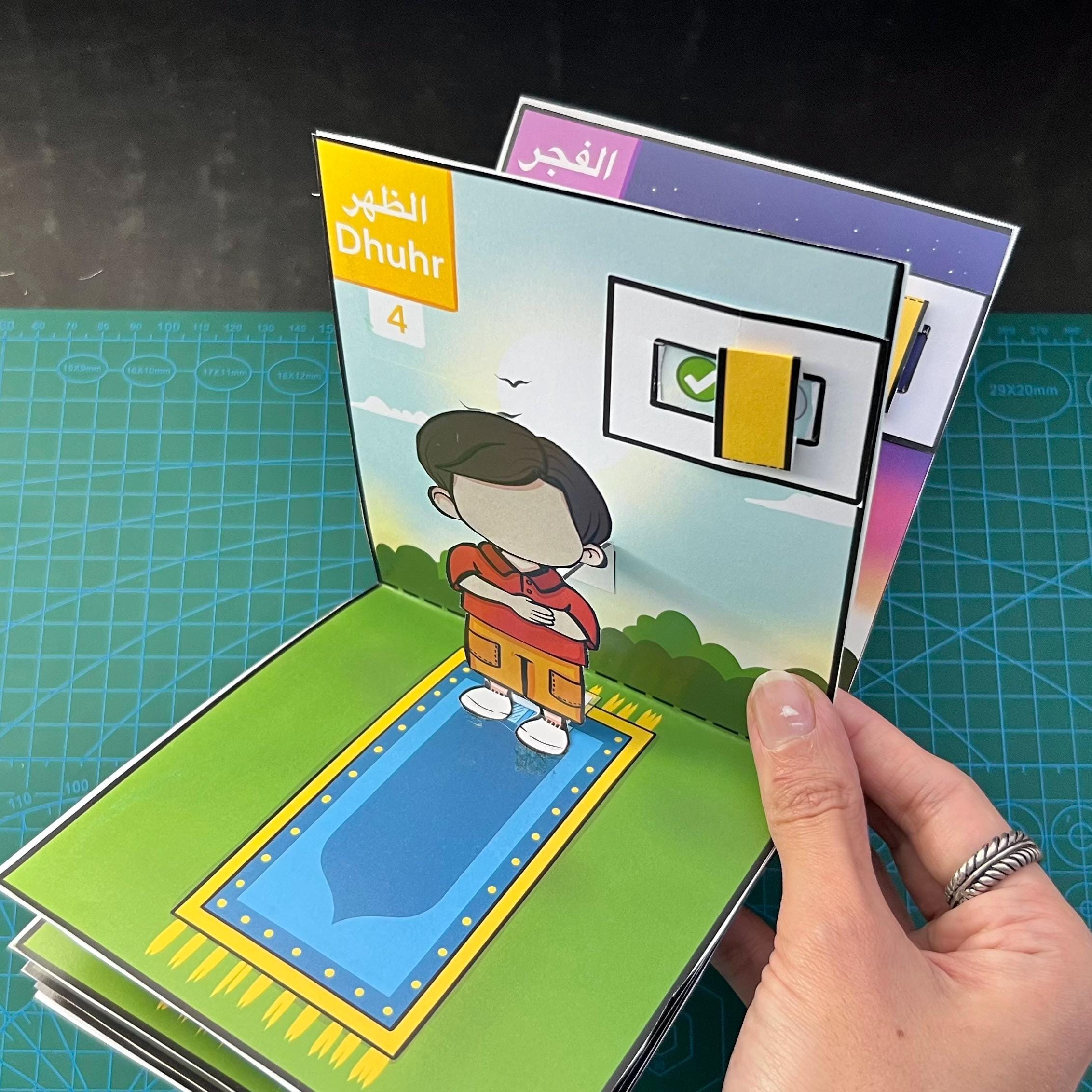My Salah Pop up Book Paper DIY (boys) - Etsy