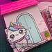 Unicorn Cat Doll House Printable Paper Craft - Etsy
