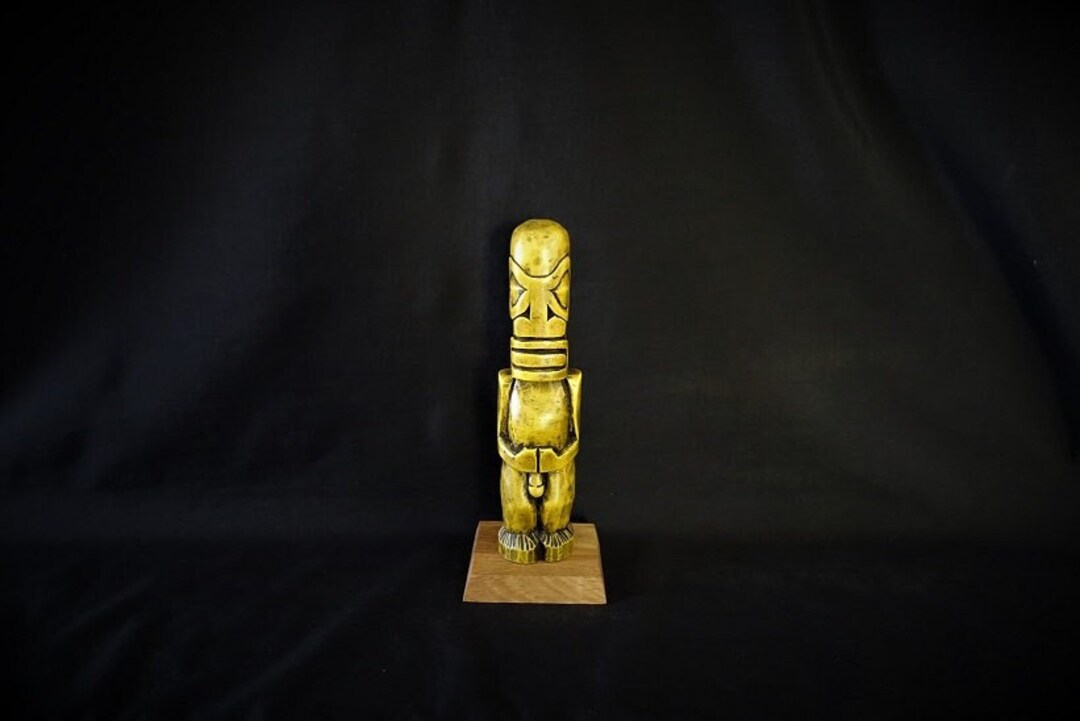 Marquisian Tiki Yellow - Etsy