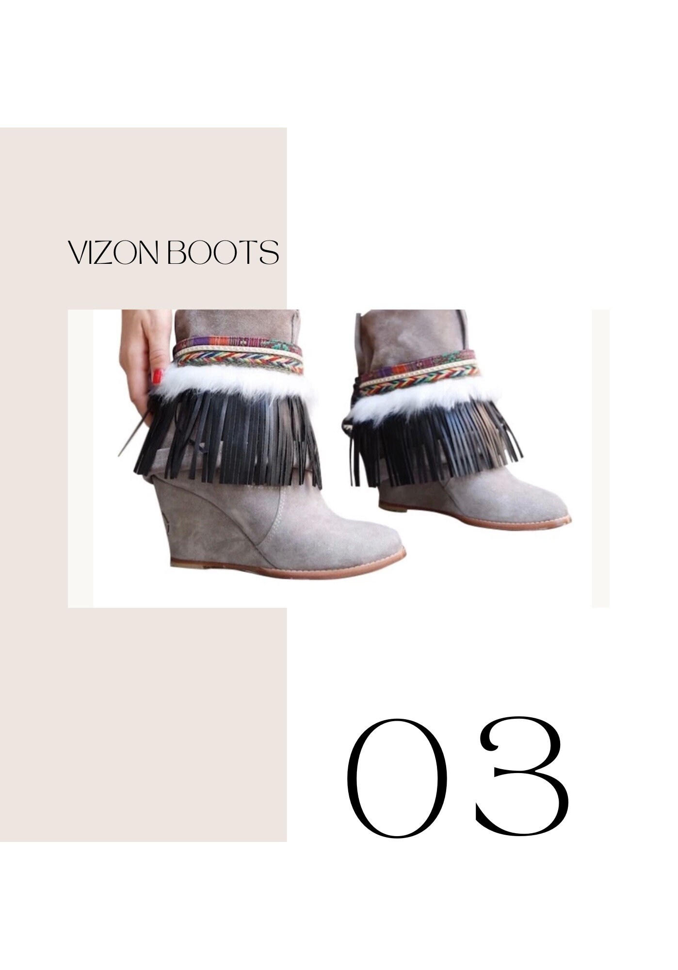 Ankle and High up Fringe Boots With Multiple Belts - Etsy