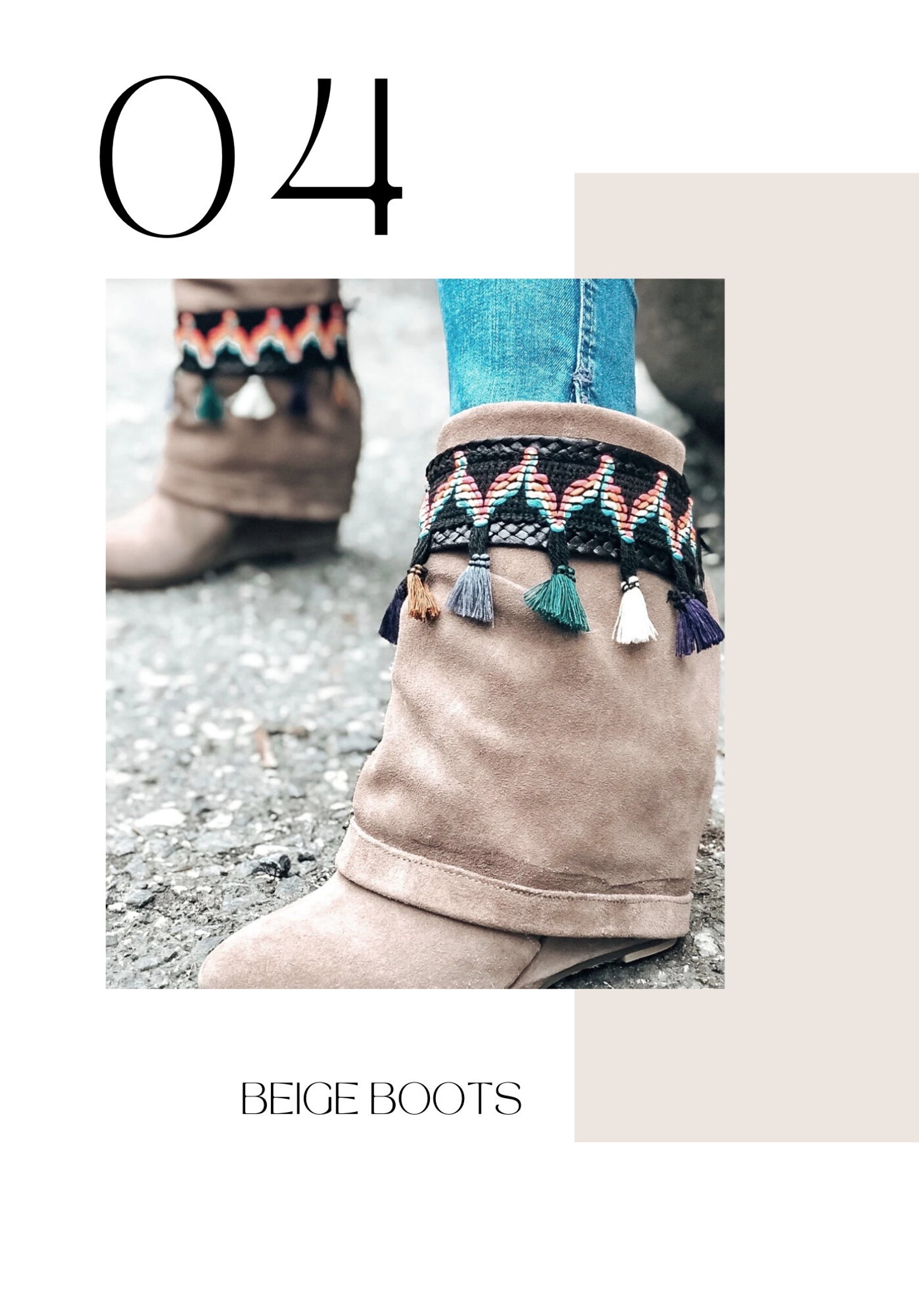Ankle and High up Fringe Boots With Multiple Belts - Etsy