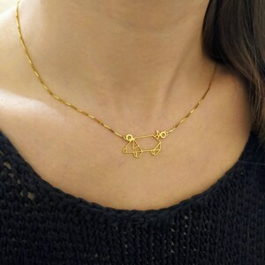 14k Solid Gold Pig Necklace Origami Pig 14k Gold Pig - Etsy