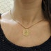 14k Solid Gold Sacred Geometry Sacred Charm Star of - Etsy