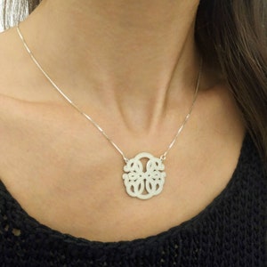 925 Sterling Silver - Life Symbol - Path of Life - Symbol Pendant ...