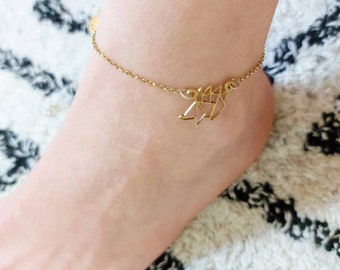 Gold Leg Bracelet | Etsy