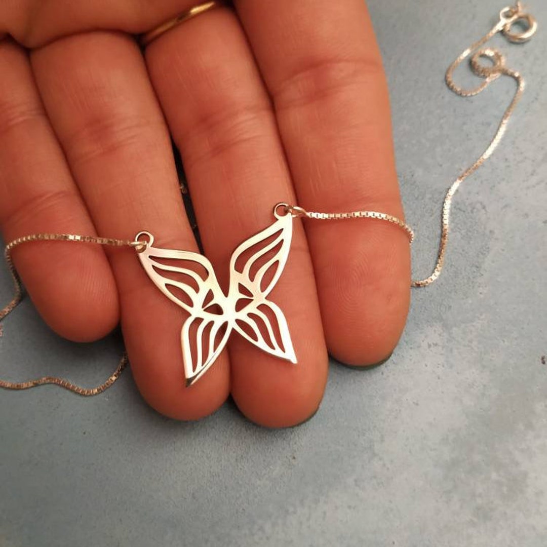 925 Argent Sterling Collier Papillon Bijoux Papillon - Etsy France