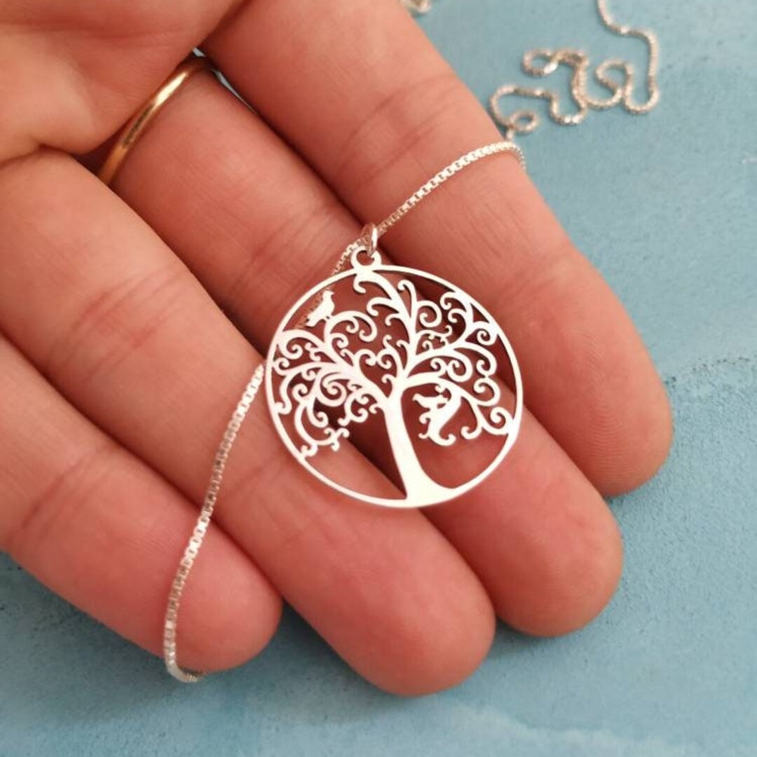 Tree of Life - Tree Necklace - Family Tree Charm - Family Jewelry ...