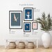 Set of 3 Diving Woman Prints for a Gallery Wall / Female Diver Posters ...