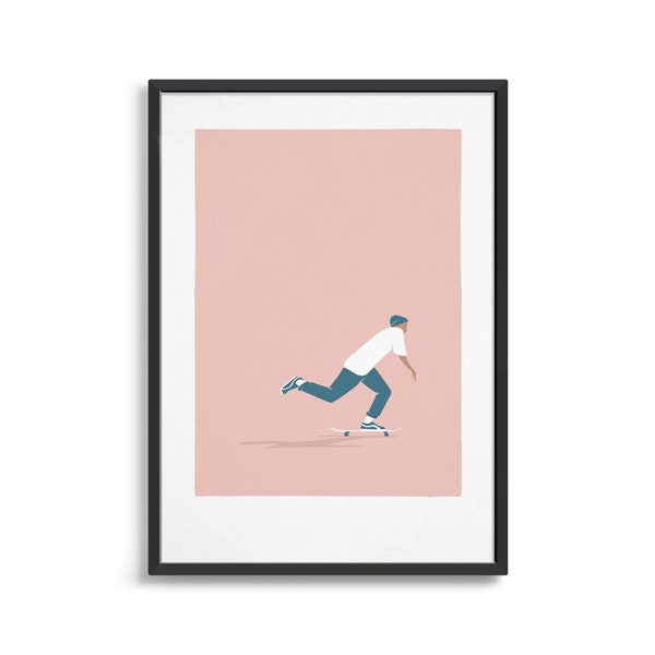 Skateboard Poster - Etsy