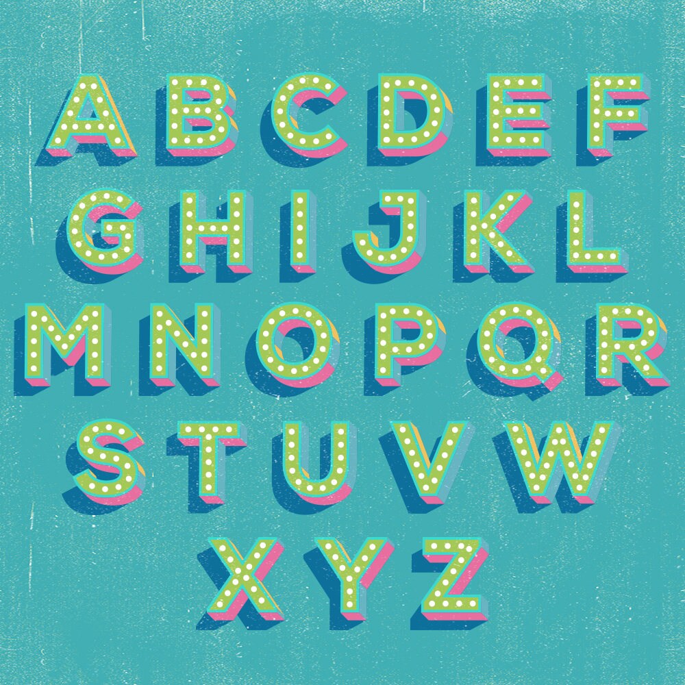 Personalised Gift / Custom Type Art Print / Modern Typography - Etsy UK