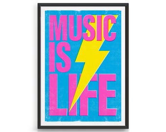 Music Typography - Etsy
