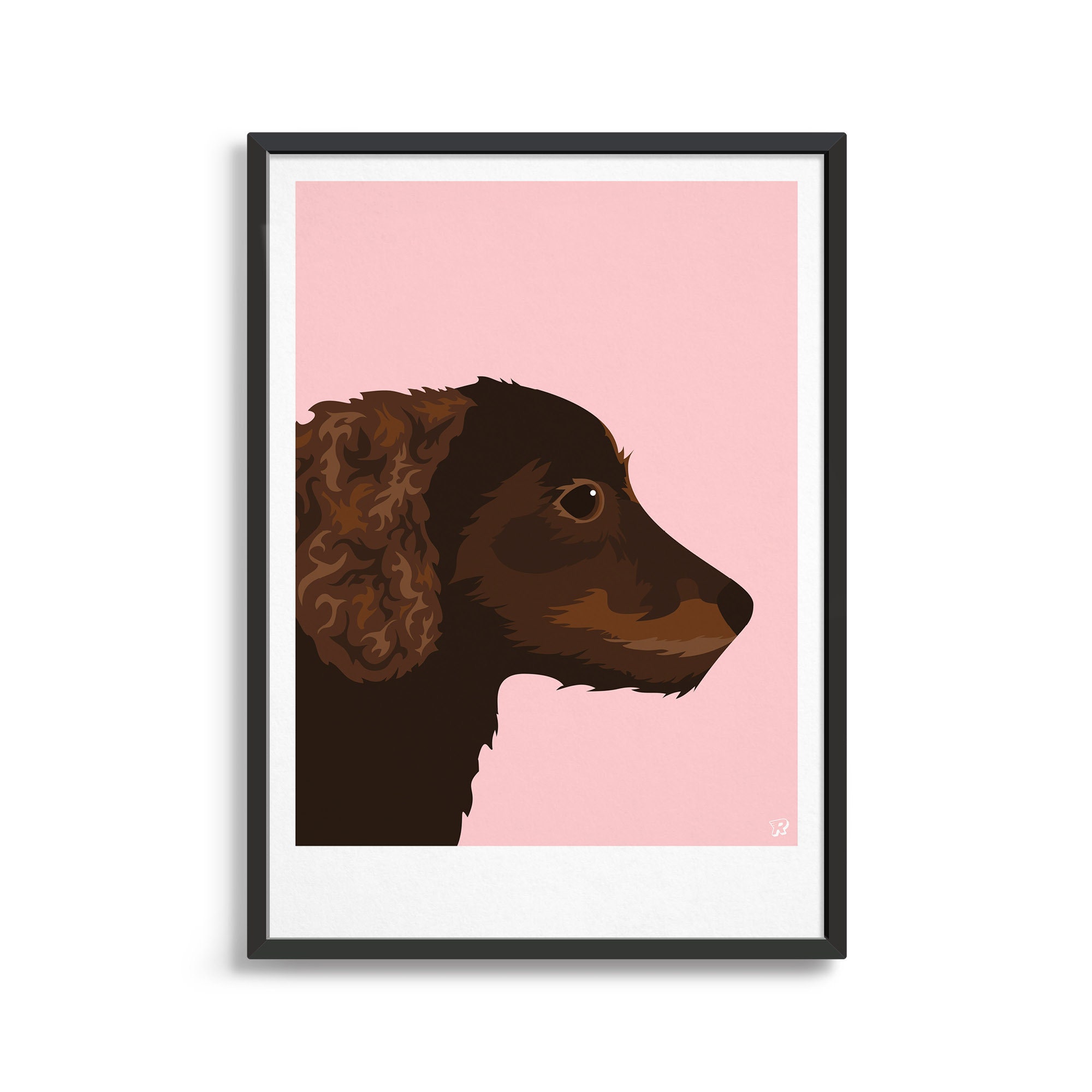 Cocker Spaniel Poster / Dog Art Print / Anniversary Gift for Best ...