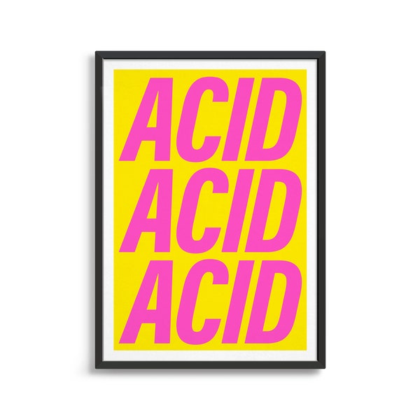 Rave Night Poster Art - Etsy