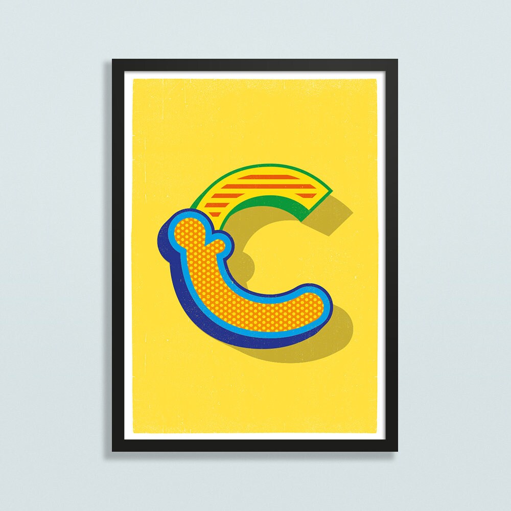 Personalised Print / Create Your Own Custom Letter Poster / - Etsy UK