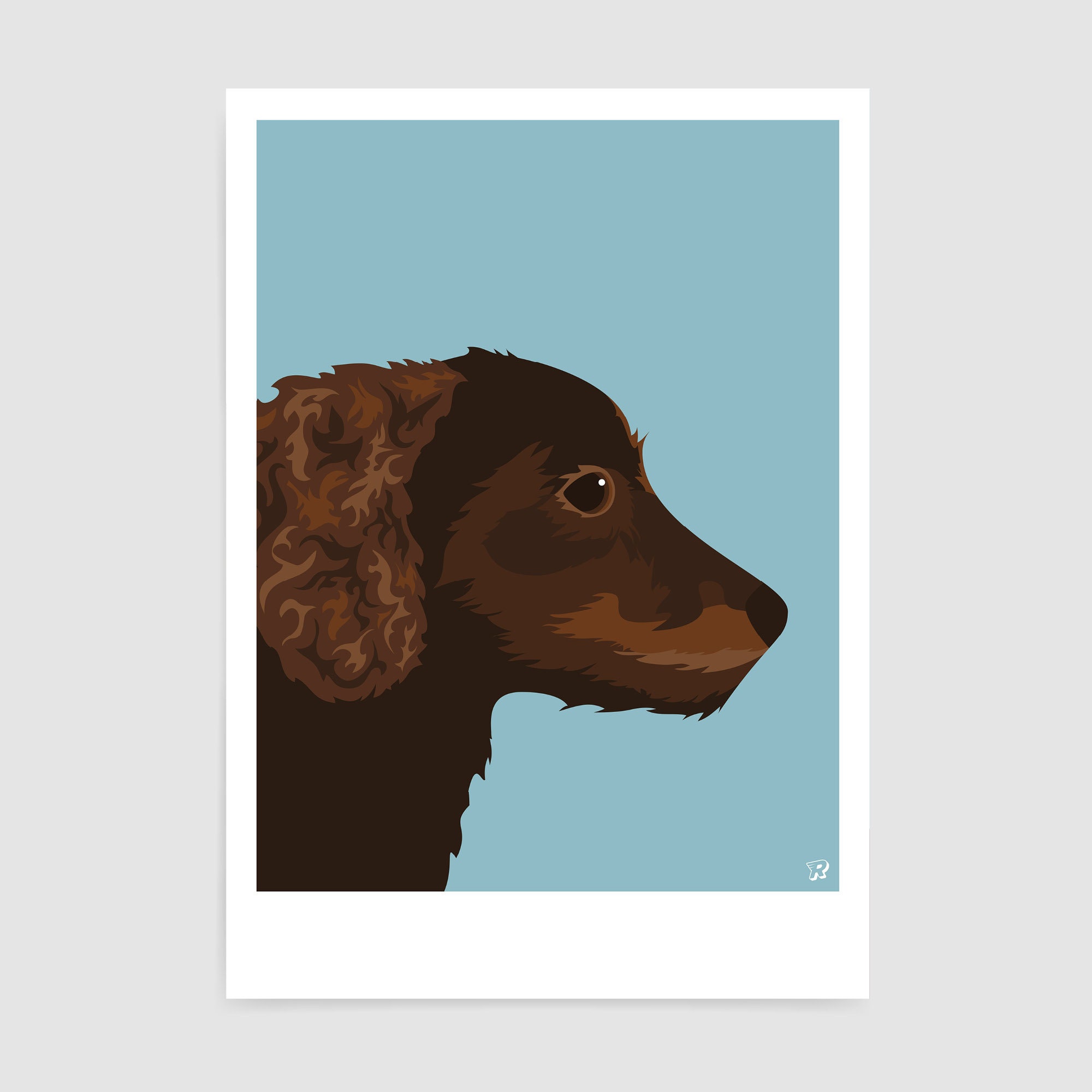 Cocker Spaniel Poster / Dog Art Print / Anniversary Gift for Best ...