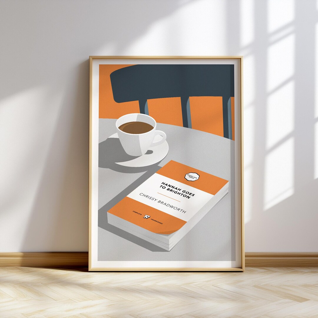 Personalized Book Cover Wall Art: Unique Literary Gift for Readers ...