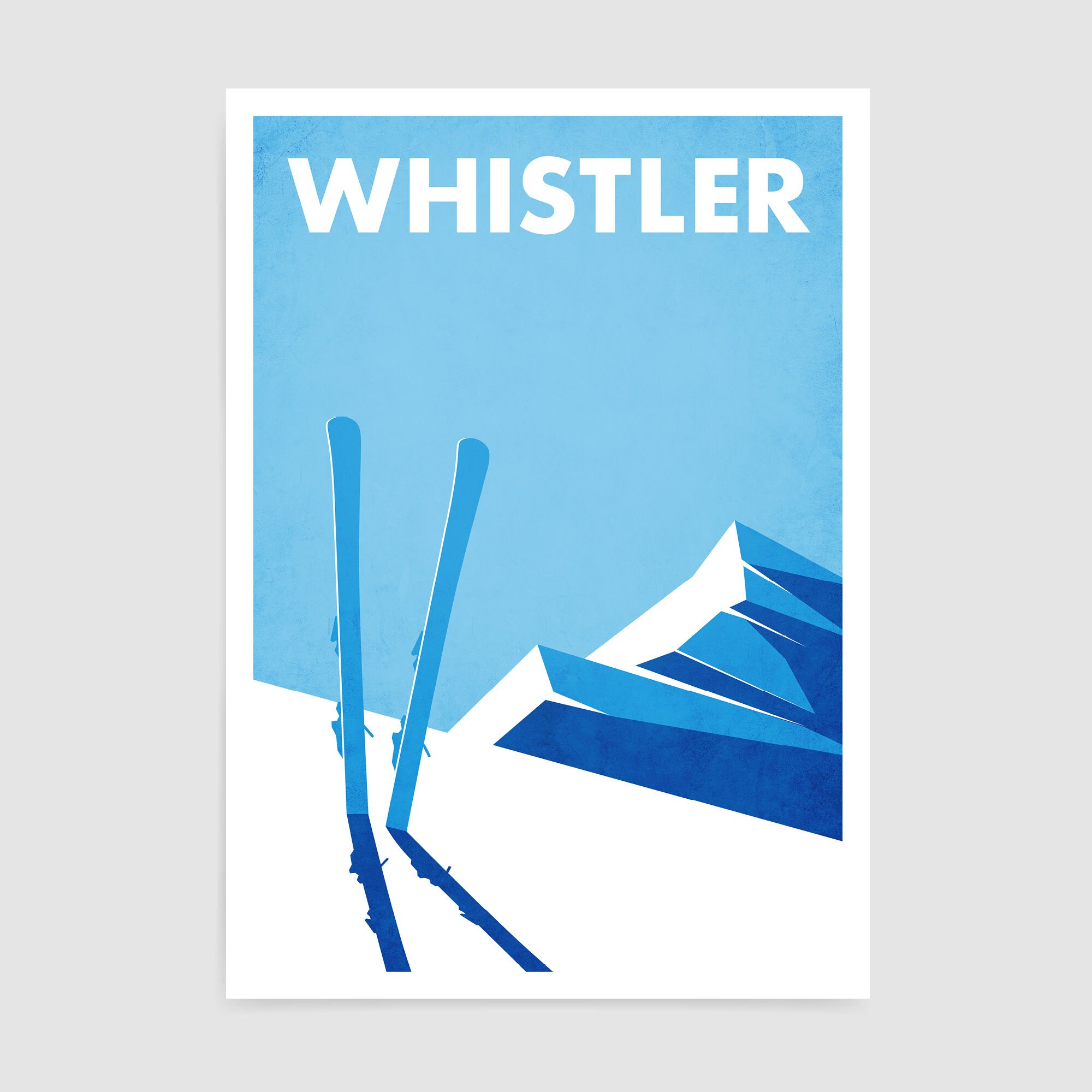 Custom Vintage Ski Poster / Add Your Own Text to Create Your Own Ski ...