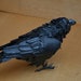 Wrought Iron Crow, Crow Sculpture. - Etsy
