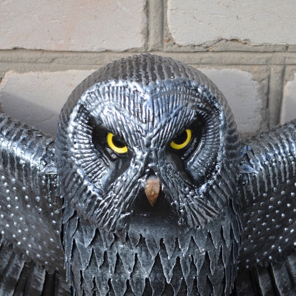 Owl Sculpture - Etsy
