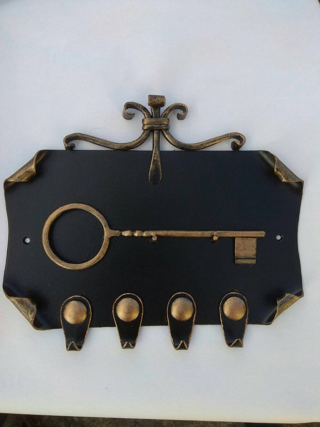 Forged Key Holder, Hanger for Keys - Etsy