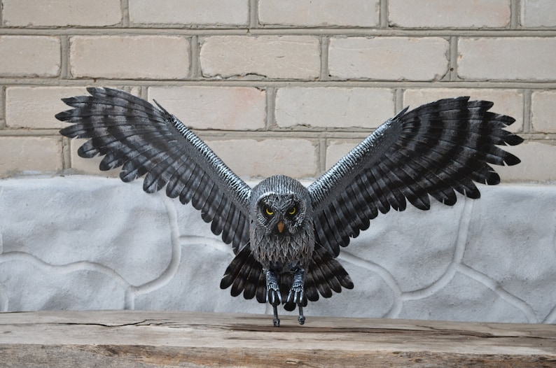 Owl Metal Sculpture - Etsy