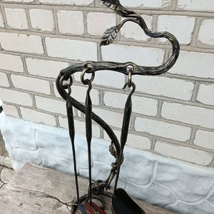 Set Fireplace Tools, Handmade - Etsy
