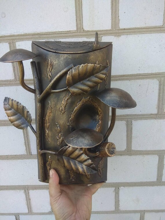 Author's Forged Mailbox Mailbox stump - Etsy