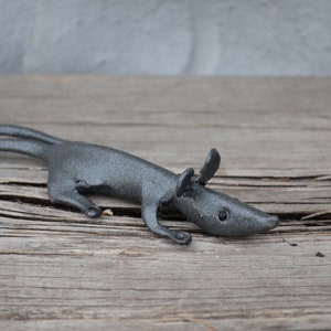 Wrought Iron Mouse, Mouse Sculpture - Etsy