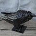 Wrought Iron Crow, Crow Sculpture. - Etsy