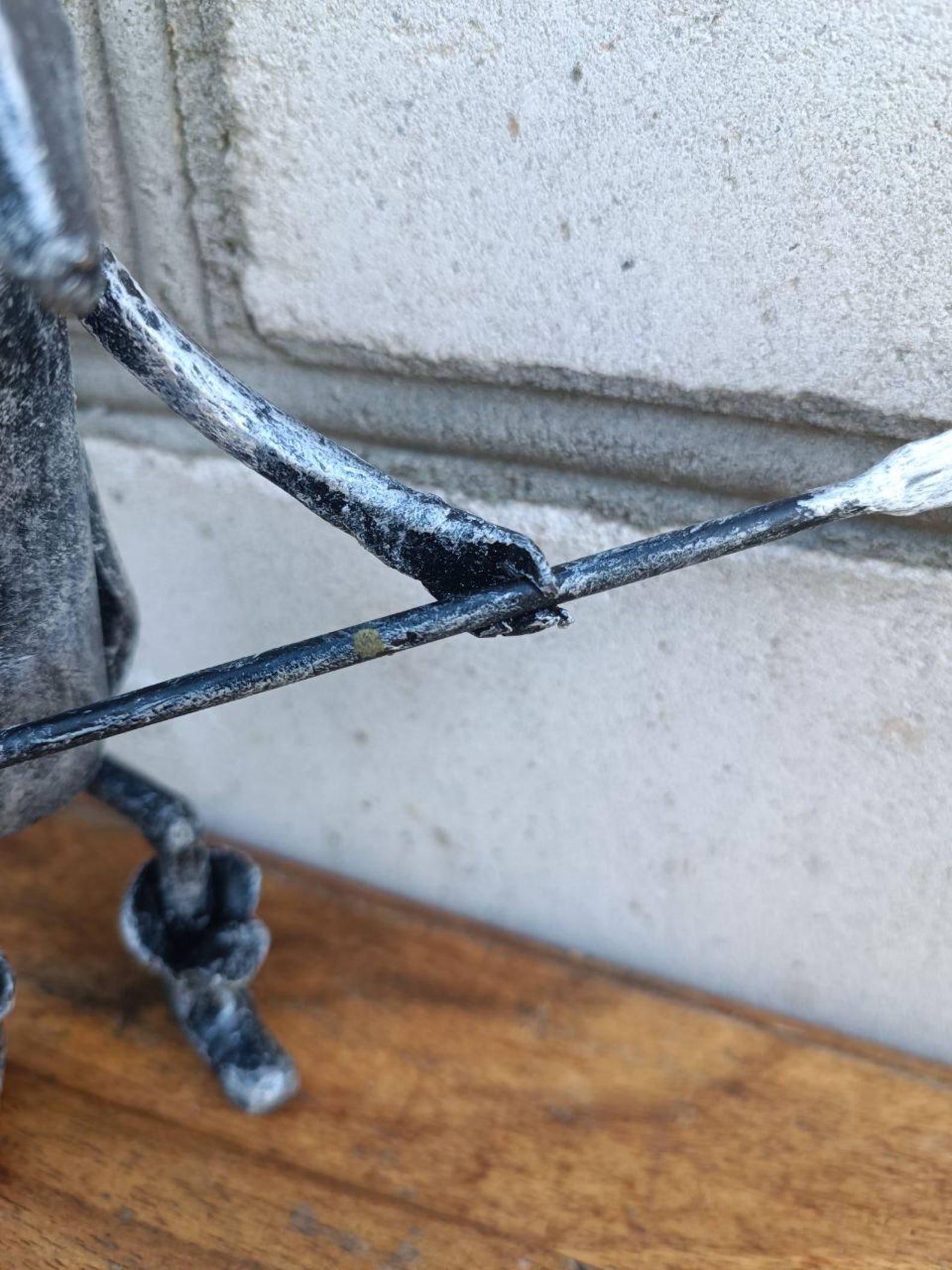 Handcrafted Wrought Iron Mouse With Spear - Etsy