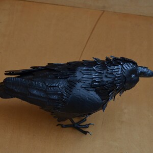 Wrought Iron Crow - , Crow Sculpture. - Etsy