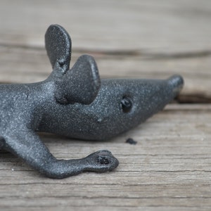 Wrought Iron Mouse, Mouse Sculpture - Etsy
