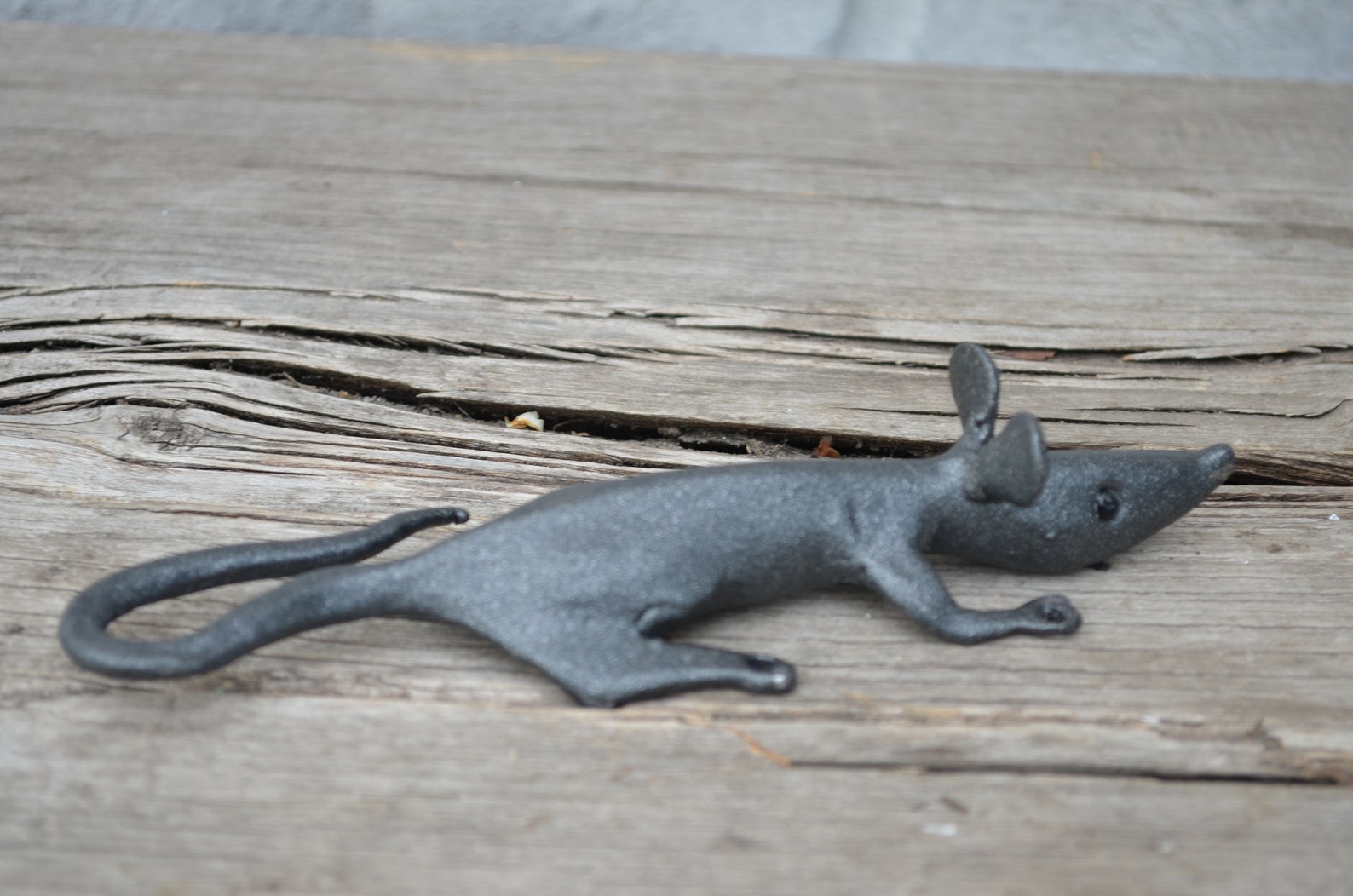 Wrought Iron Mouse, Mouse Sculpture - Etsy