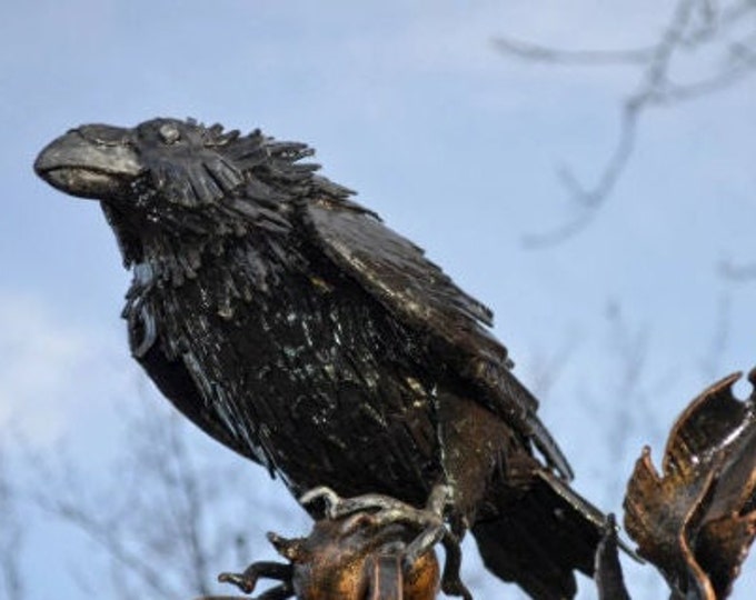 Crow Macrame Wall Hanging, the Morrigu, Crow Goddess Pagan Wall Art ...