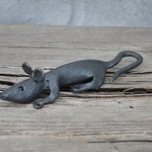 Wrought Iron Mouse, Mouse Sculpture - Etsy