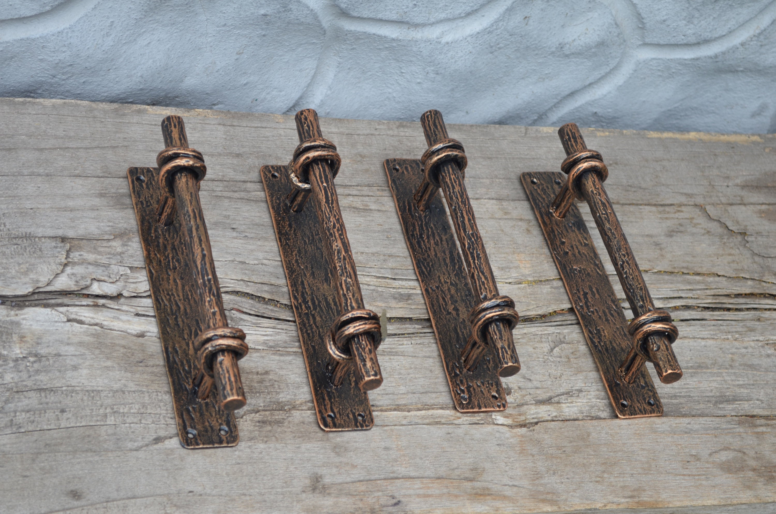 Forged Handles Door Handles - Etsy