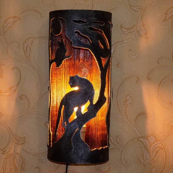 Forest Lamp - Etsy