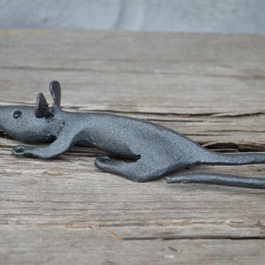 Wrought Iron Mouse, Mouse Sculpture - Etsy