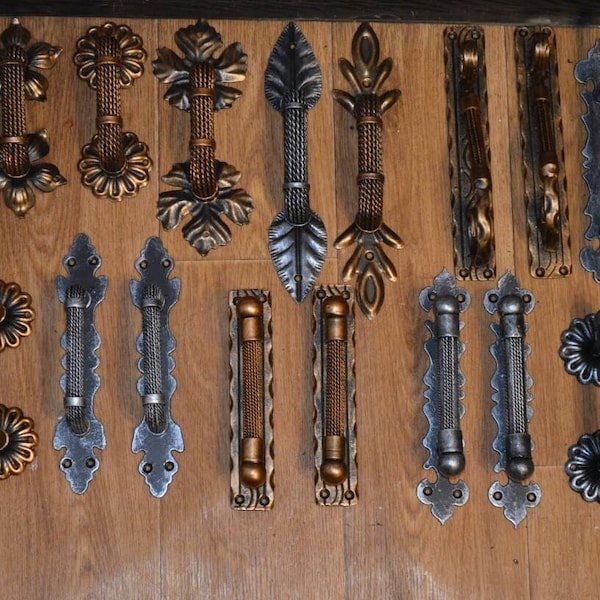 Wrought Iron Handles - Etsy