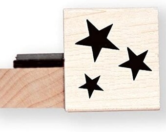 Star Rubber Stamp - Etsy UK