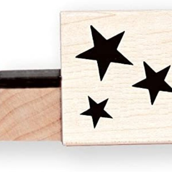 Star Rubber Stamp - Etsy UK
