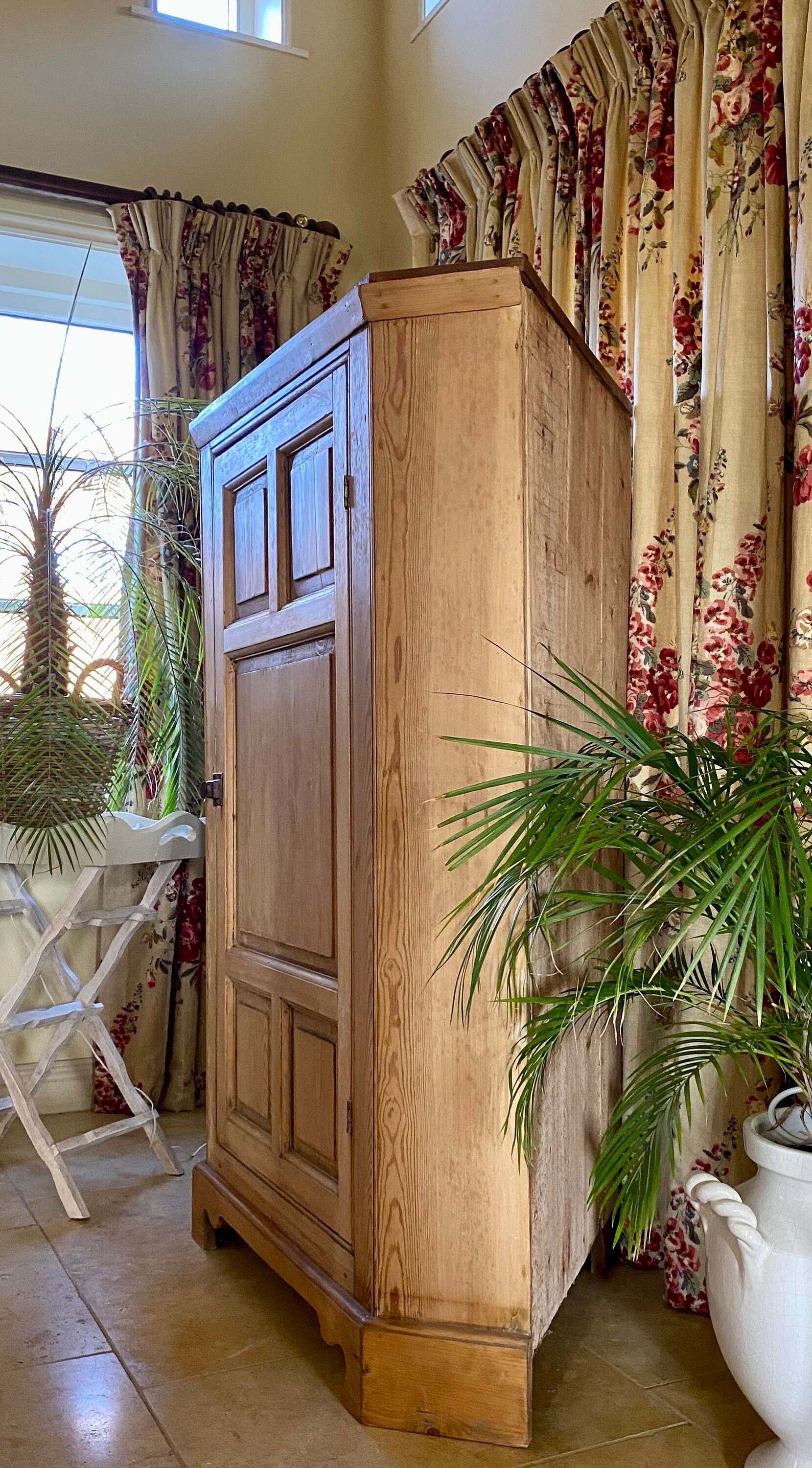 NOW SOLD Vintage Antique Pine Pantry Cupboard - Etsy UK