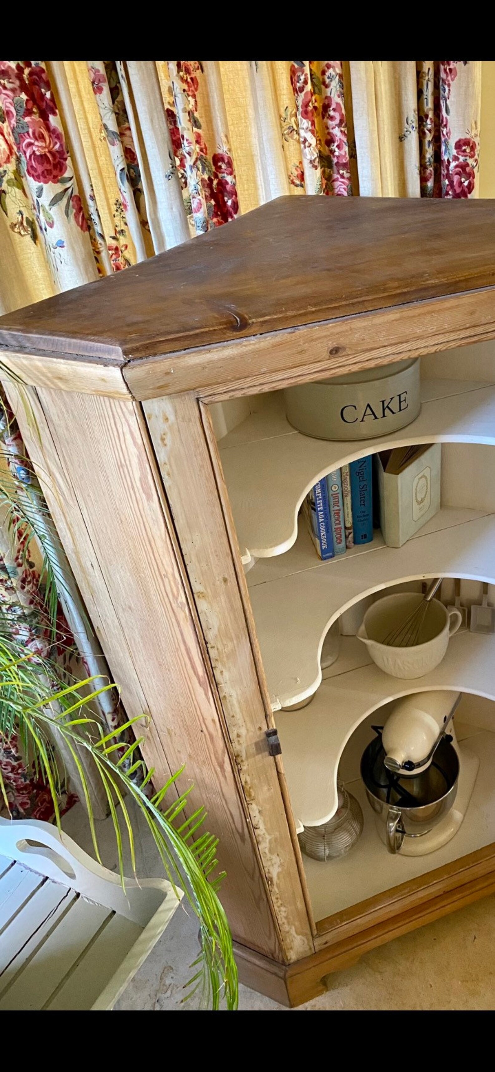 NOW SOLD Vintage Antique Pine Pantry Cupboard - Etsy UK