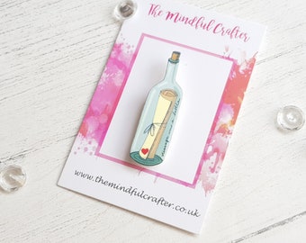 Letter in a bottle | Etsy