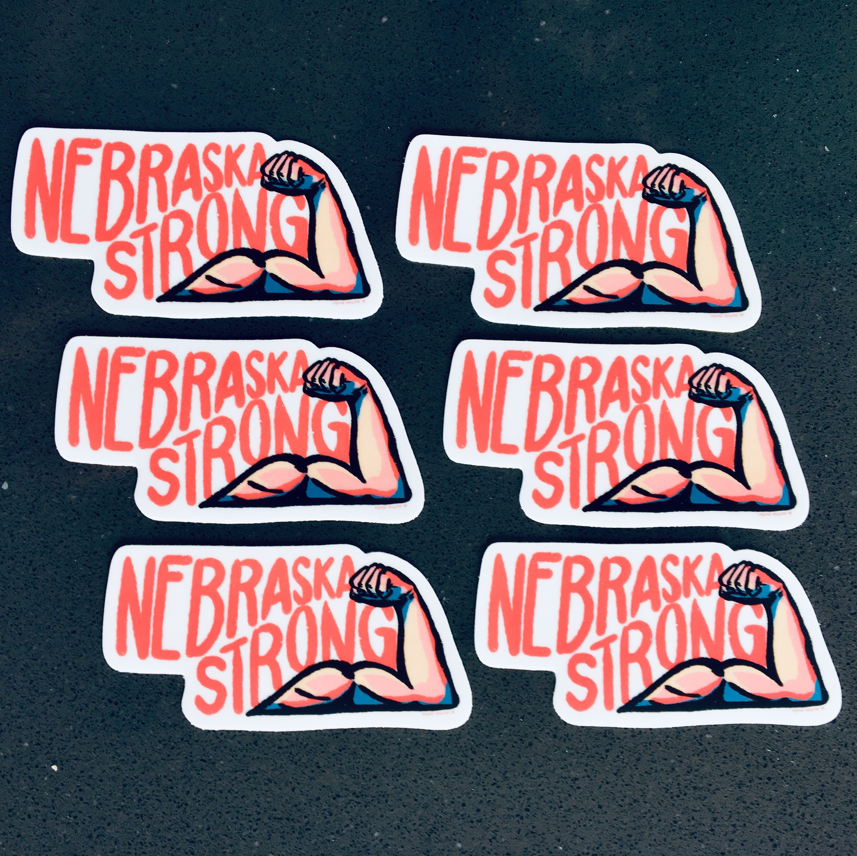 Nebraska Strong Sticker - Etsy