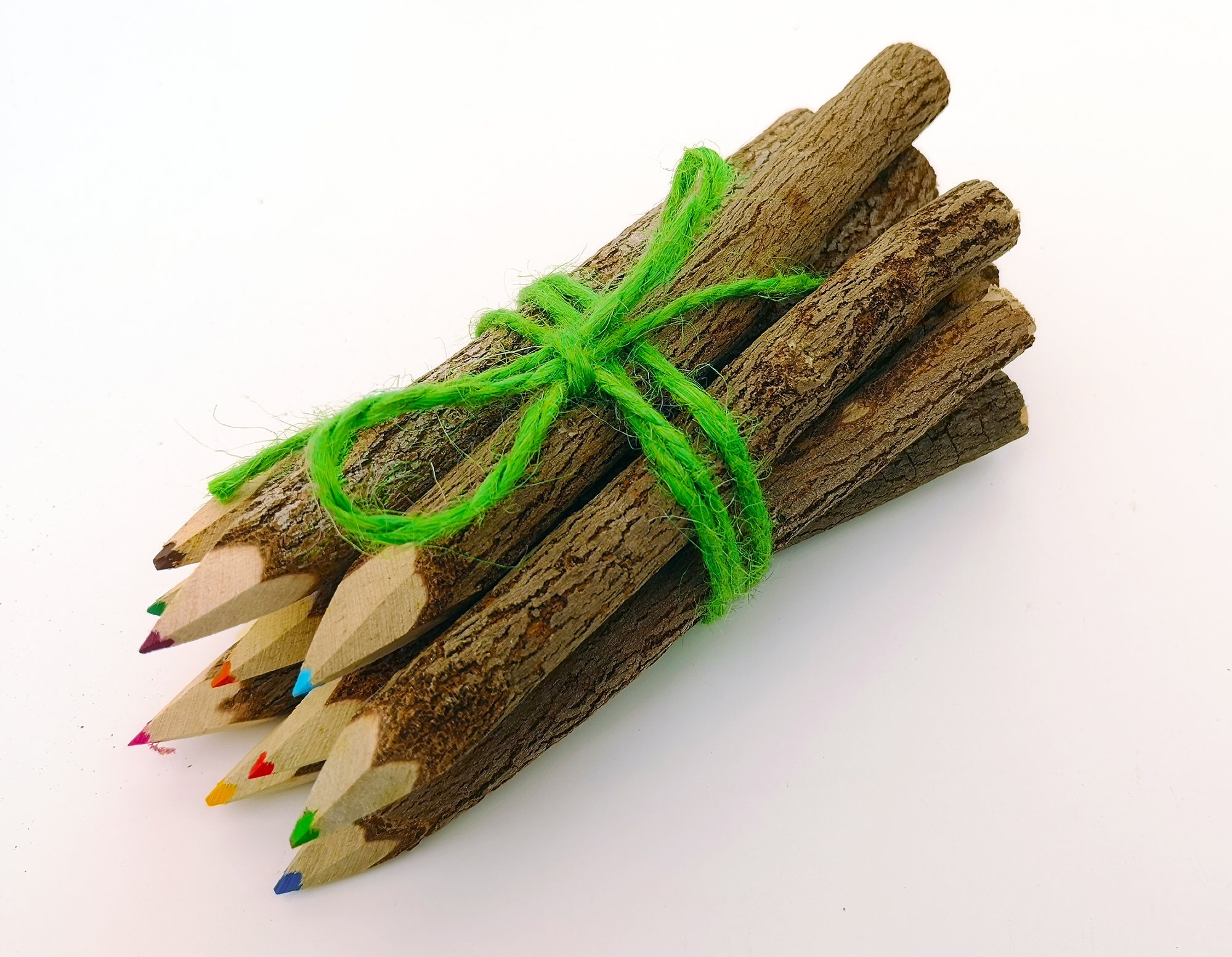 Twig Pencil Crayons, Colouring Pencils - Etsy UK