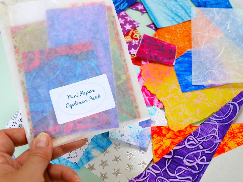 Hand-painted Mini Paper Explorer Pack - Etsy