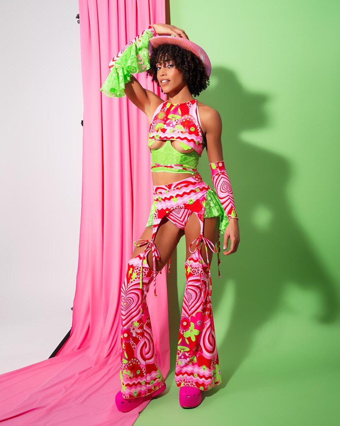 Looniverse Super Crop and Chaps Full Outfit | Loonigans - Etsy